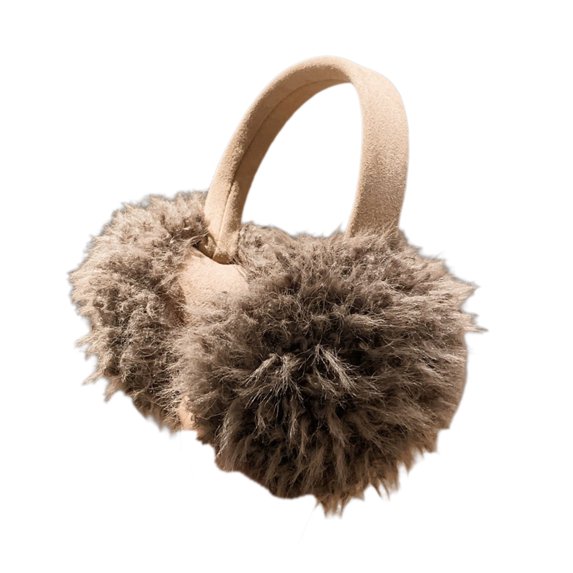 Foldable Plush Earmuffs for Winter Warmth, Thermal Ear Protection, Cold ...