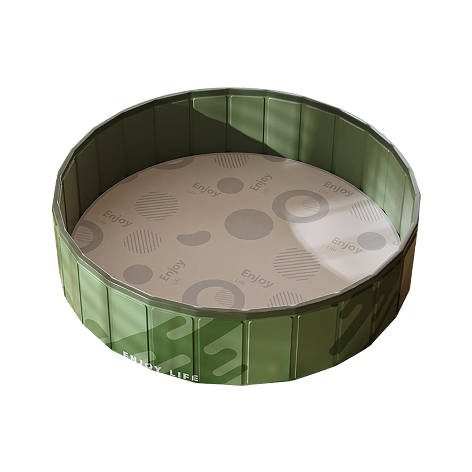 Foldable Pool, Outdoor Backyard Pool, Foldable Non-Inflatable Cats ...