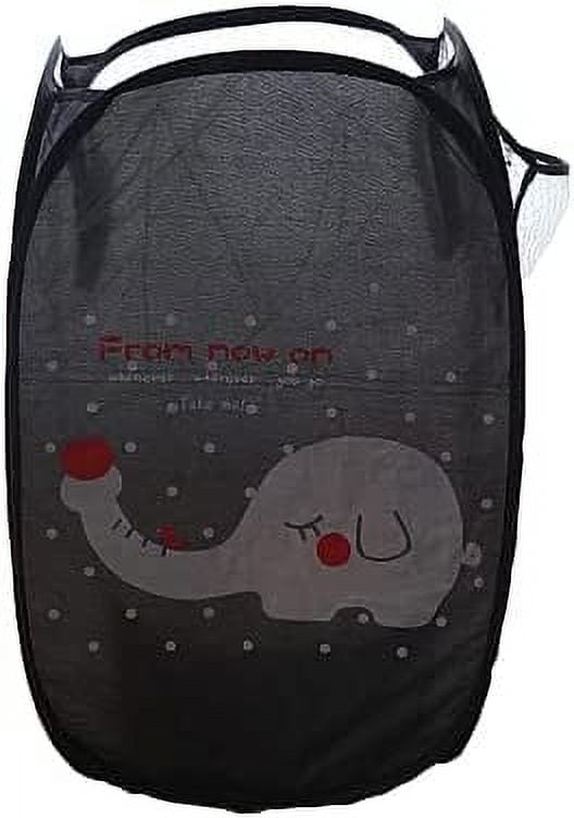 Foldable Pop-Up Basket for Kids with Handles - Laundry Basket ,Organiser Basket for Clothes and ...