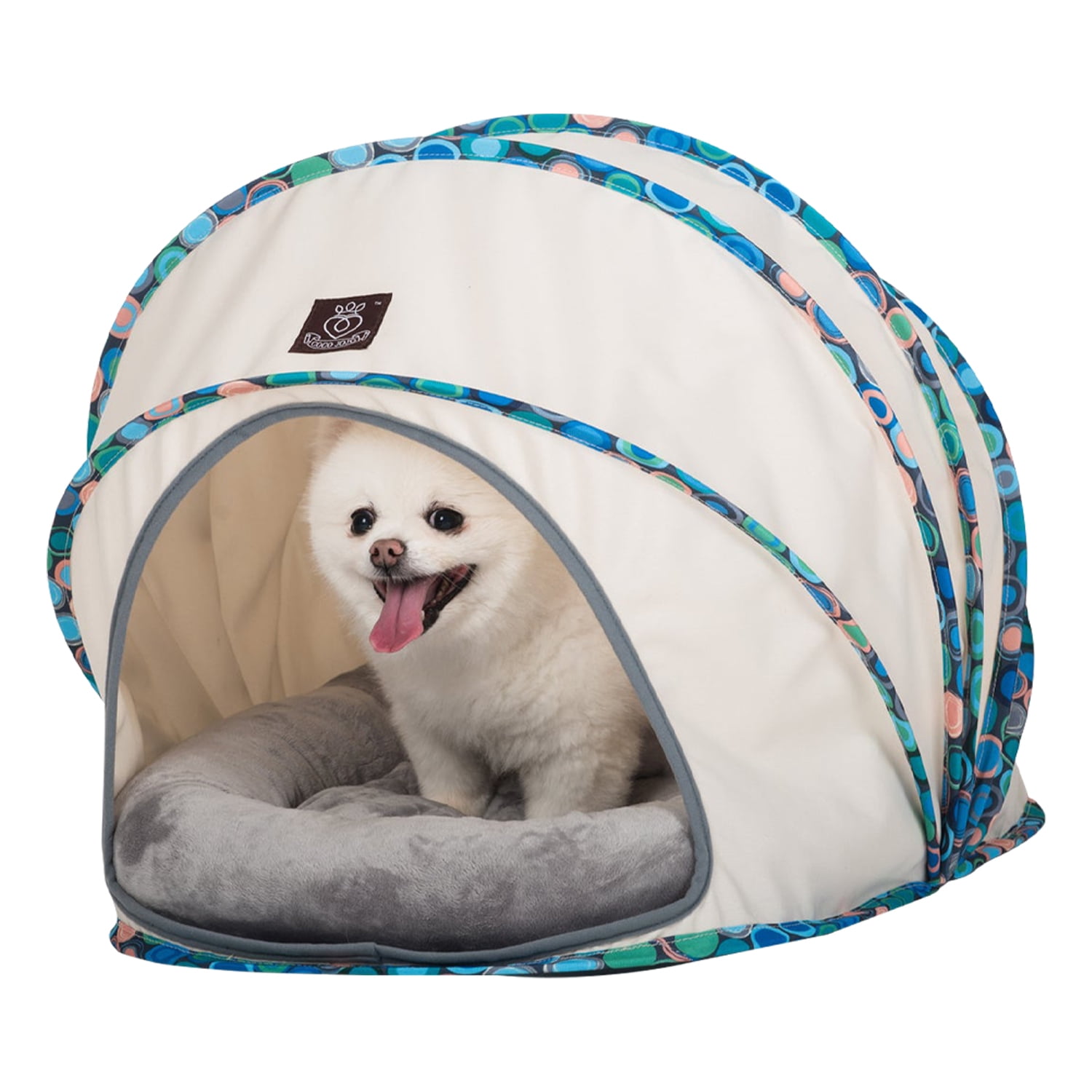 Foldable / Pop Up Cocoon Cave for Dogs, Cats and Companion Animals with ...