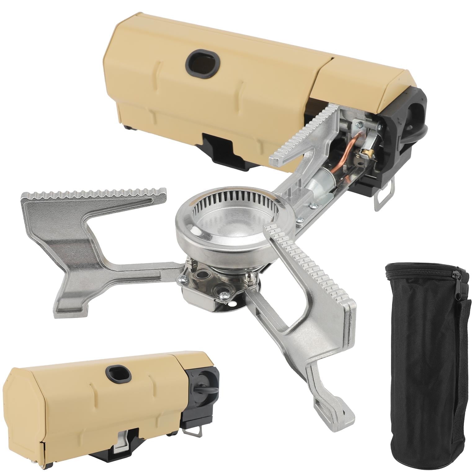 Butane Stove, 2600W Foldable Camping Stove Portable Cassette Stove with ...