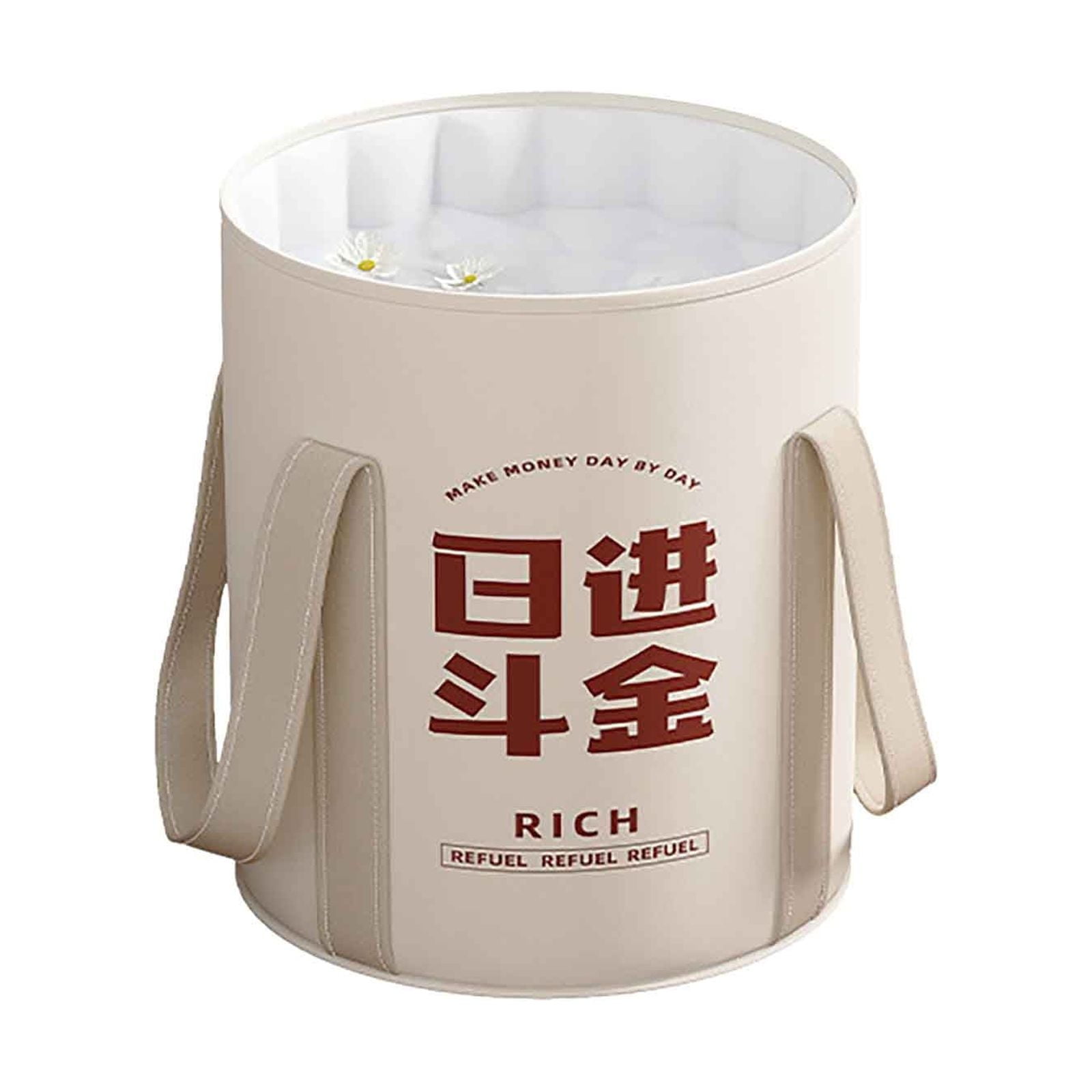 Foldable Portable Foot Soak Bucket | 30x36cm Deep Calf Bath Basin ...