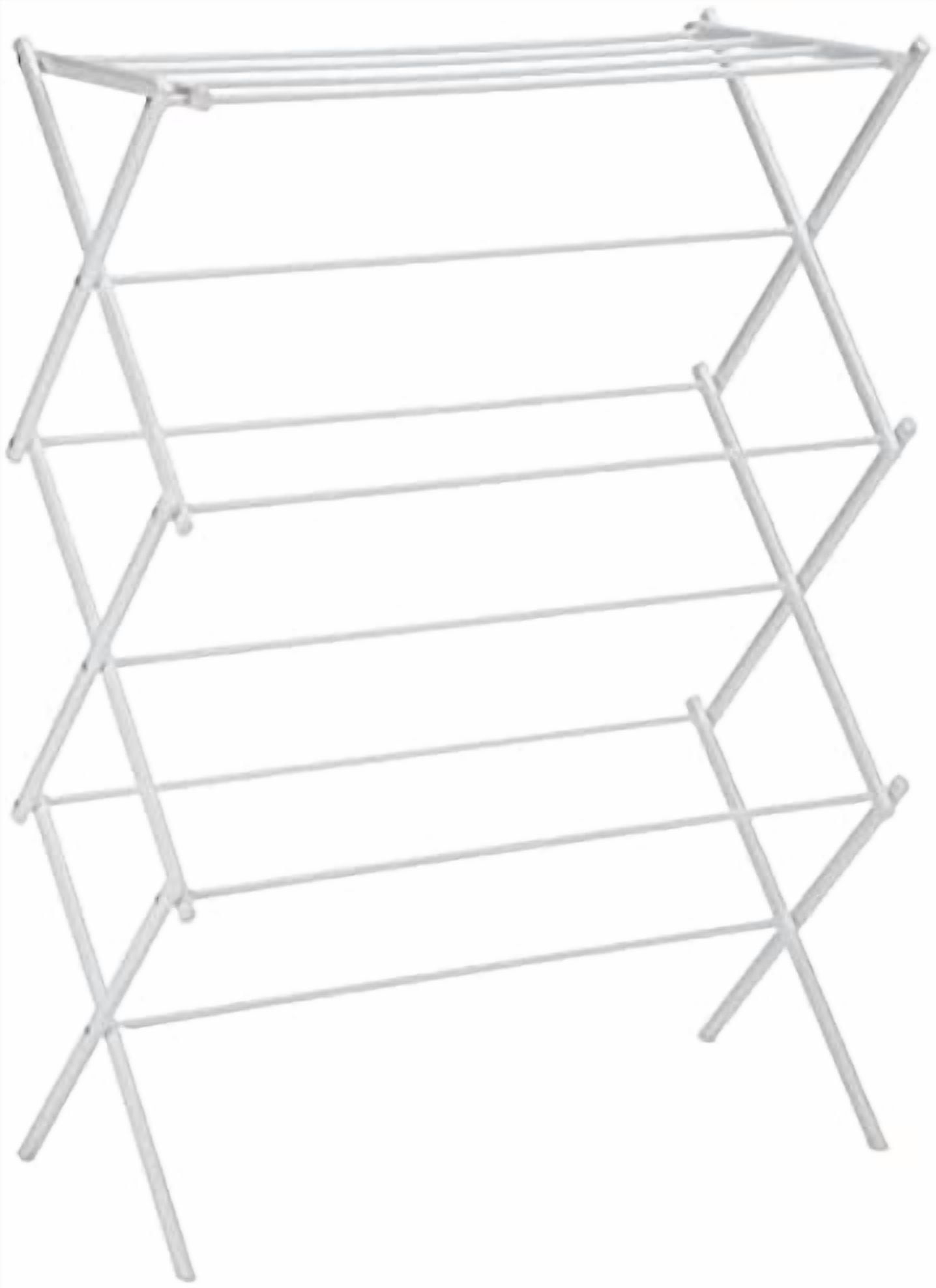 Foldable Portable Laundry Rack for Air Drying Clothing, Indoor Outdoor ...