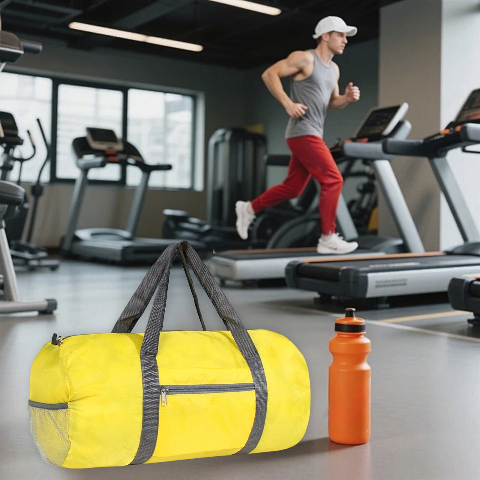 Foldable Portable Lightweight Duffel Gym Bag, Sports Bag, Travel Tote ...