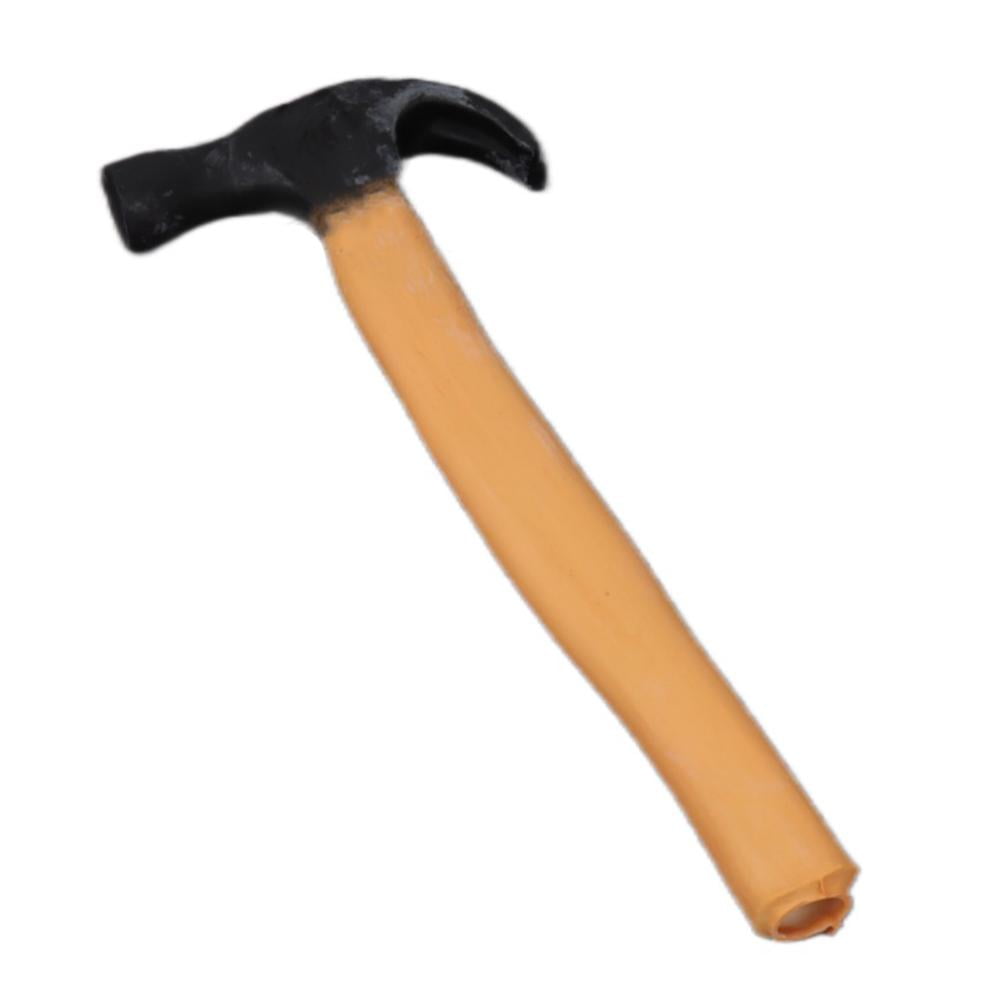 Foldable Portable Simulation Rubber Hammer Mischief Magic Prop ...