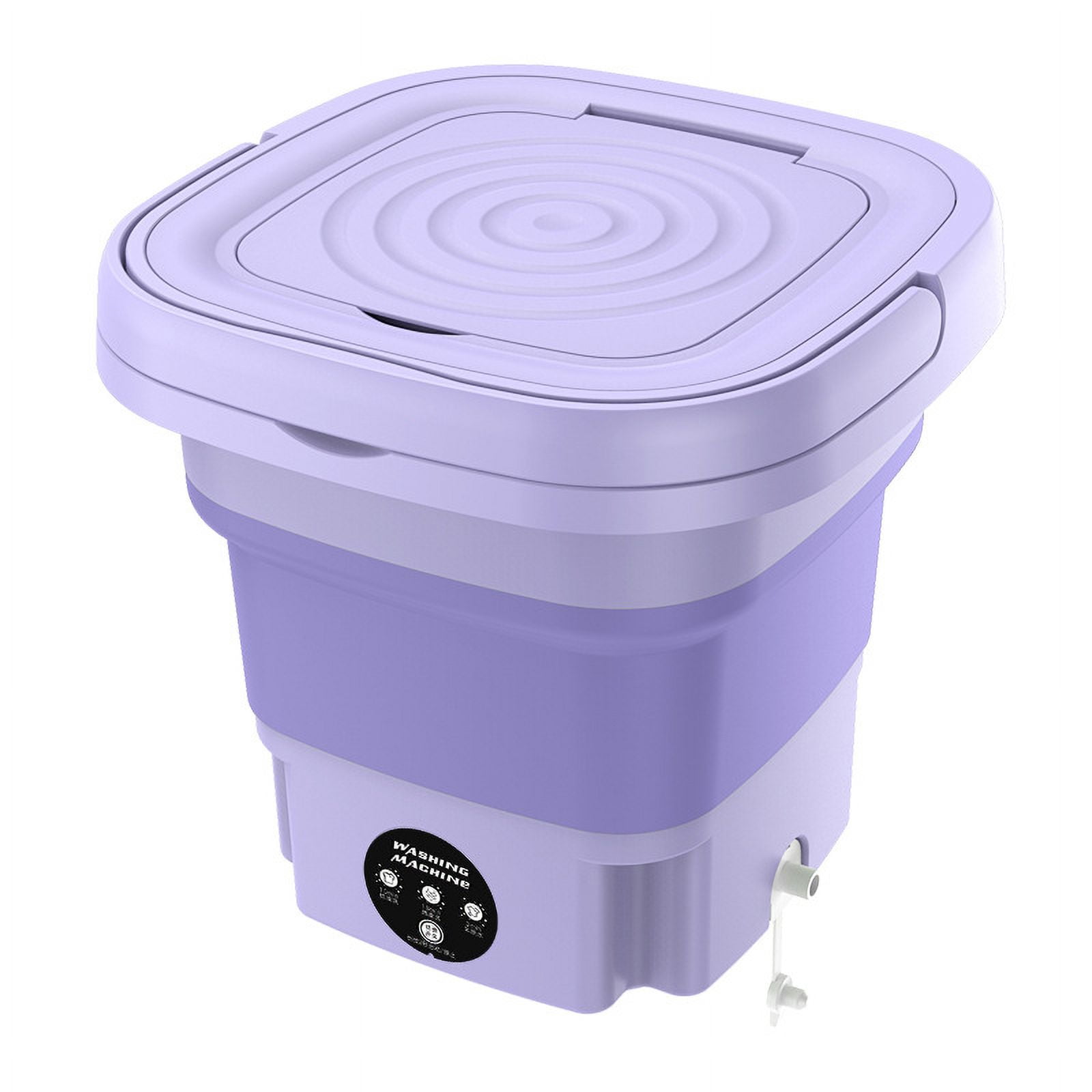 Foldable Portable Washing Machine with Centrifuge 8L Mini Automatic ...