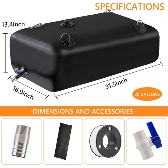 30 Gallon Water Tank