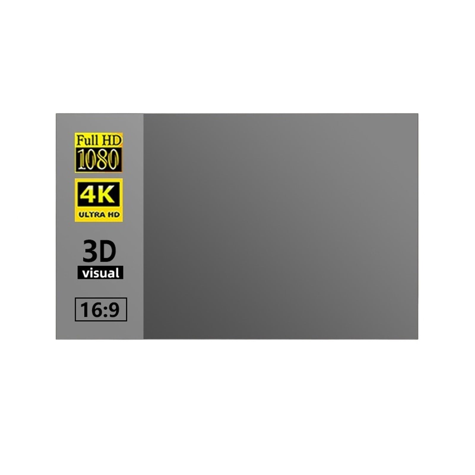 Foldable Projector Screen, Easy To Assemble Portable Home High ...