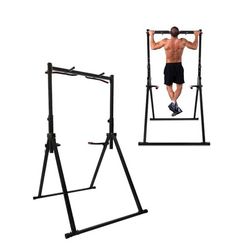 Foldable Pull Up Bar, Triangular Pull Up Station with Thickened Pipe ...