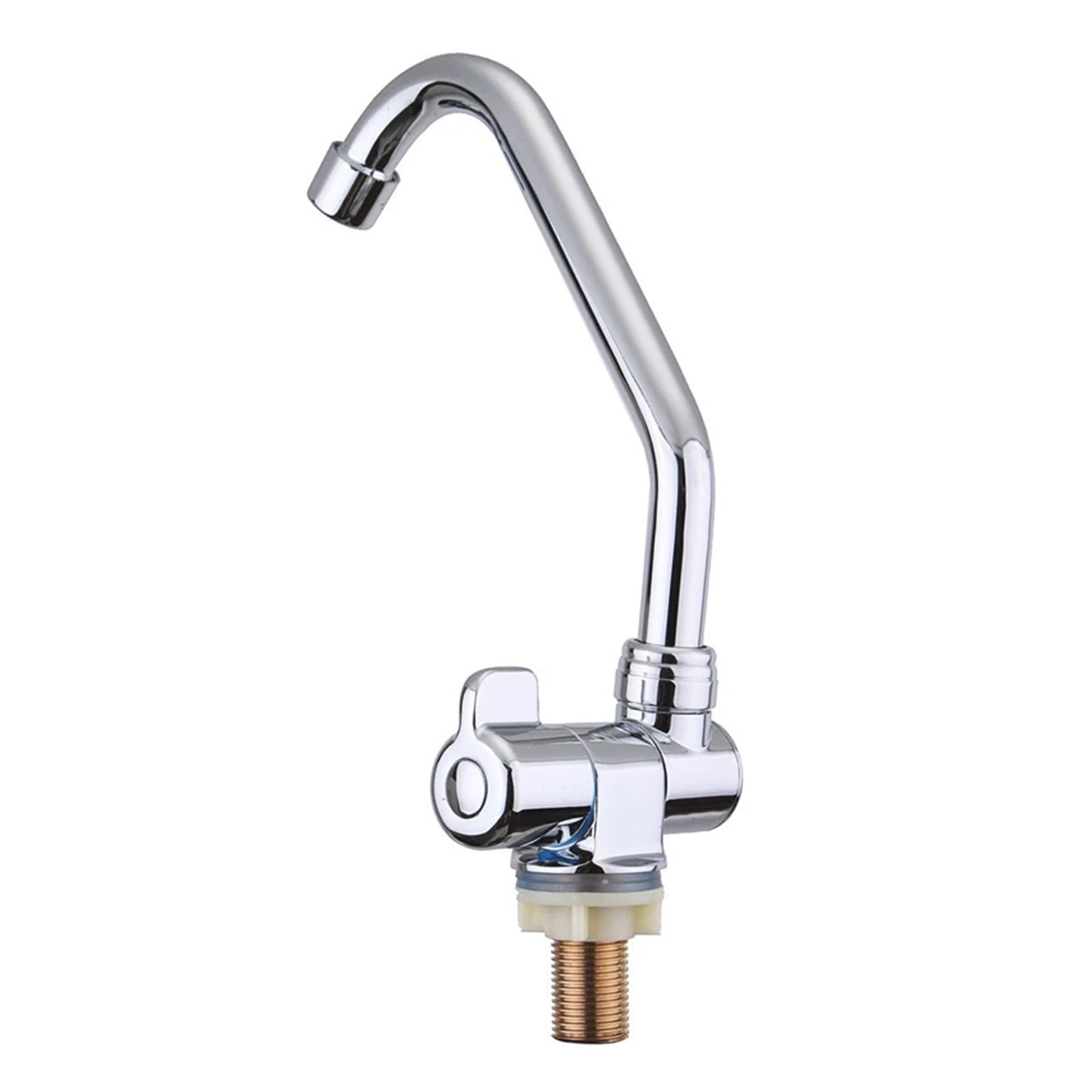 Foldable RV Faucet Rotating Single Handle, Deck/Wall Mounted RV Kitchen ...
