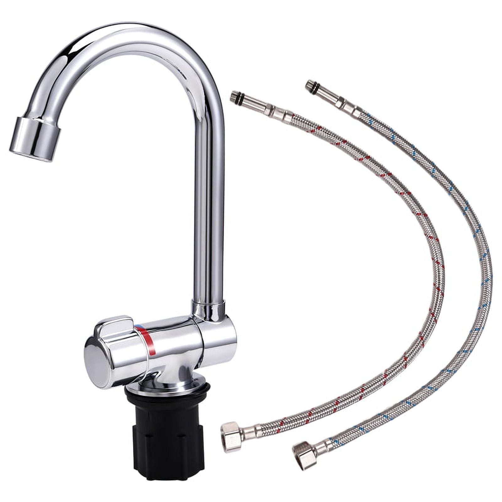 Foldable RV Faucet Universal for Car Caravan RV 360° Rotation Cold ...