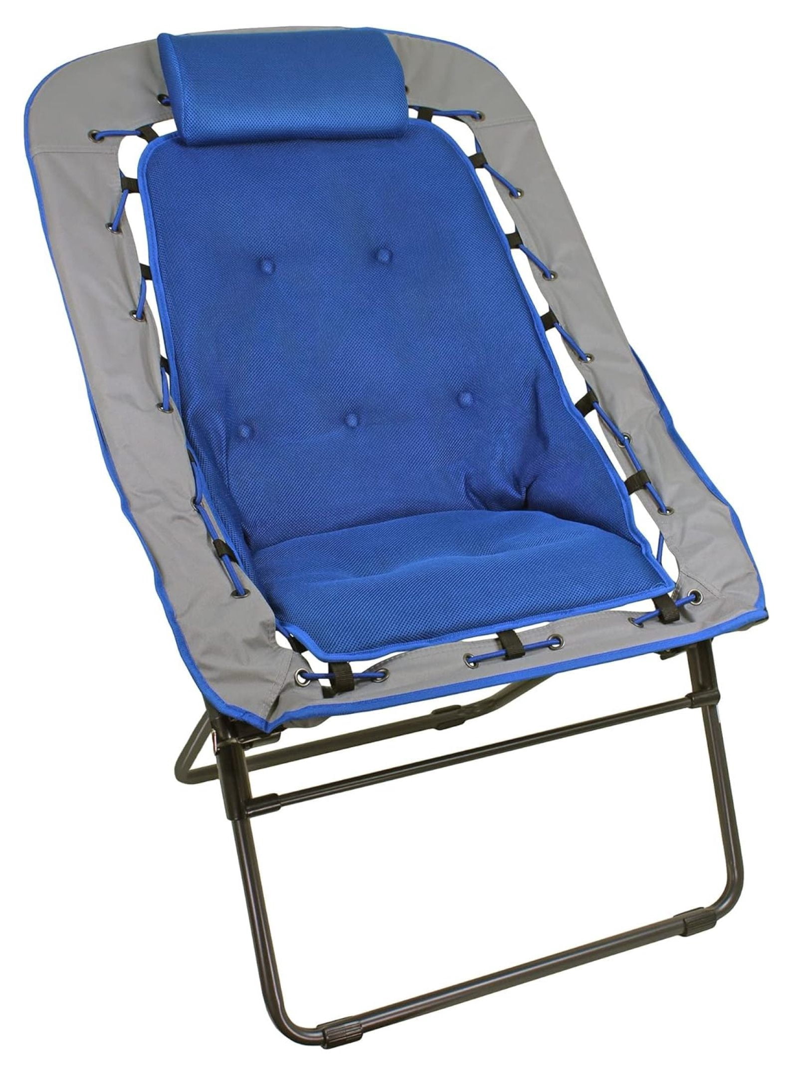 Foldable Rectangular Air Mesh Indoor Outdoor Bungee Chair, Perfect for ...