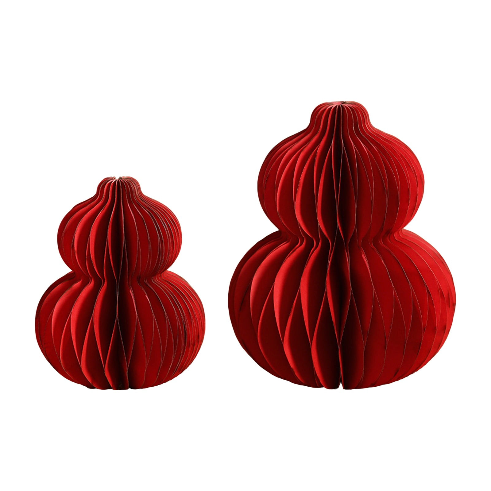 Foldable Red Paper New Year Decorations for Spring Festival, Home Party ...