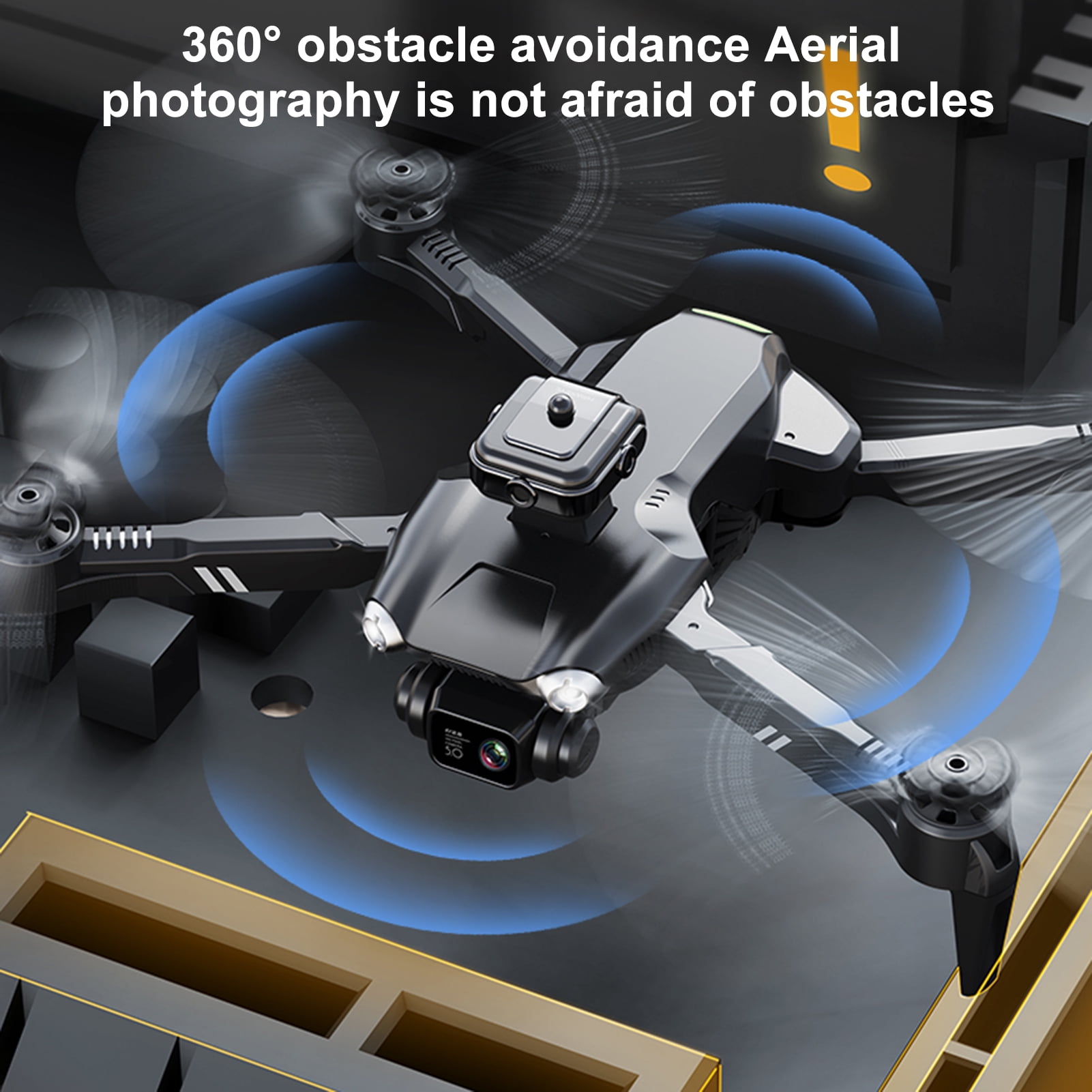 Foldable Remote Control Drone With Camera 8K Dual Camera 5GWIFI 360 ...