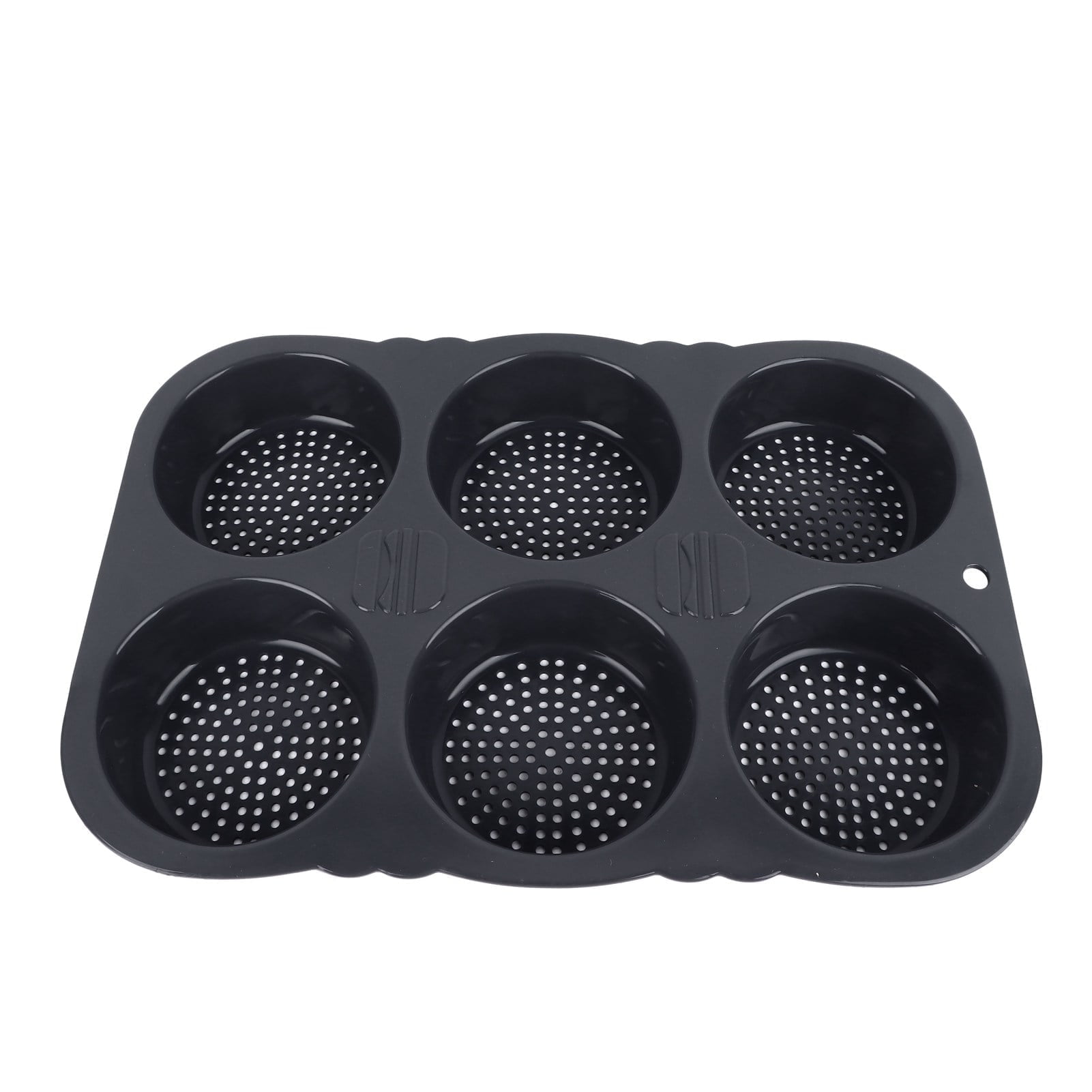 Foldable Reusable Bread Mould Silicone Hamburger Bun Pans Heat ...