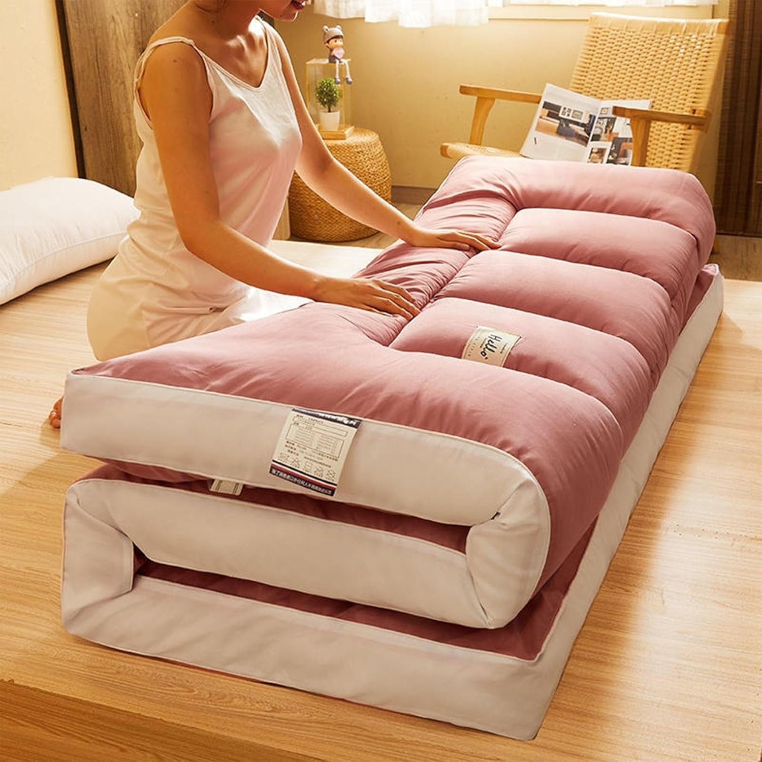 Foldable Roll Up Sleeping Ma,Portable and Foldable Camping Mattress ...
