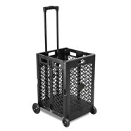 Lexington Dusty Blue 3-Tier Metal Rolling Cart with Utility Wheels by ...