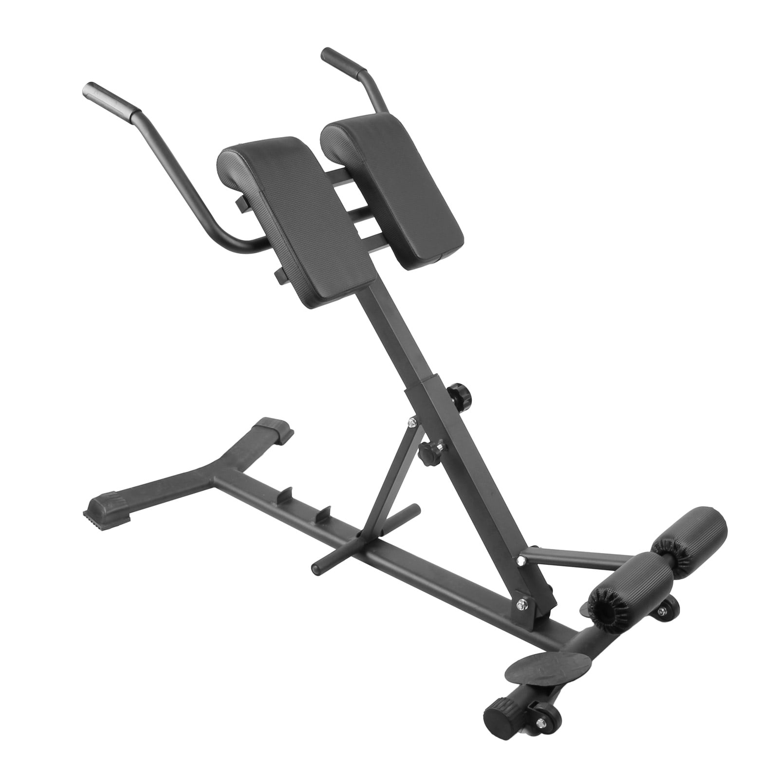 Foldable Roman Chair Hyperextension Bench ab Workouts Sit Up Gym Bench ...