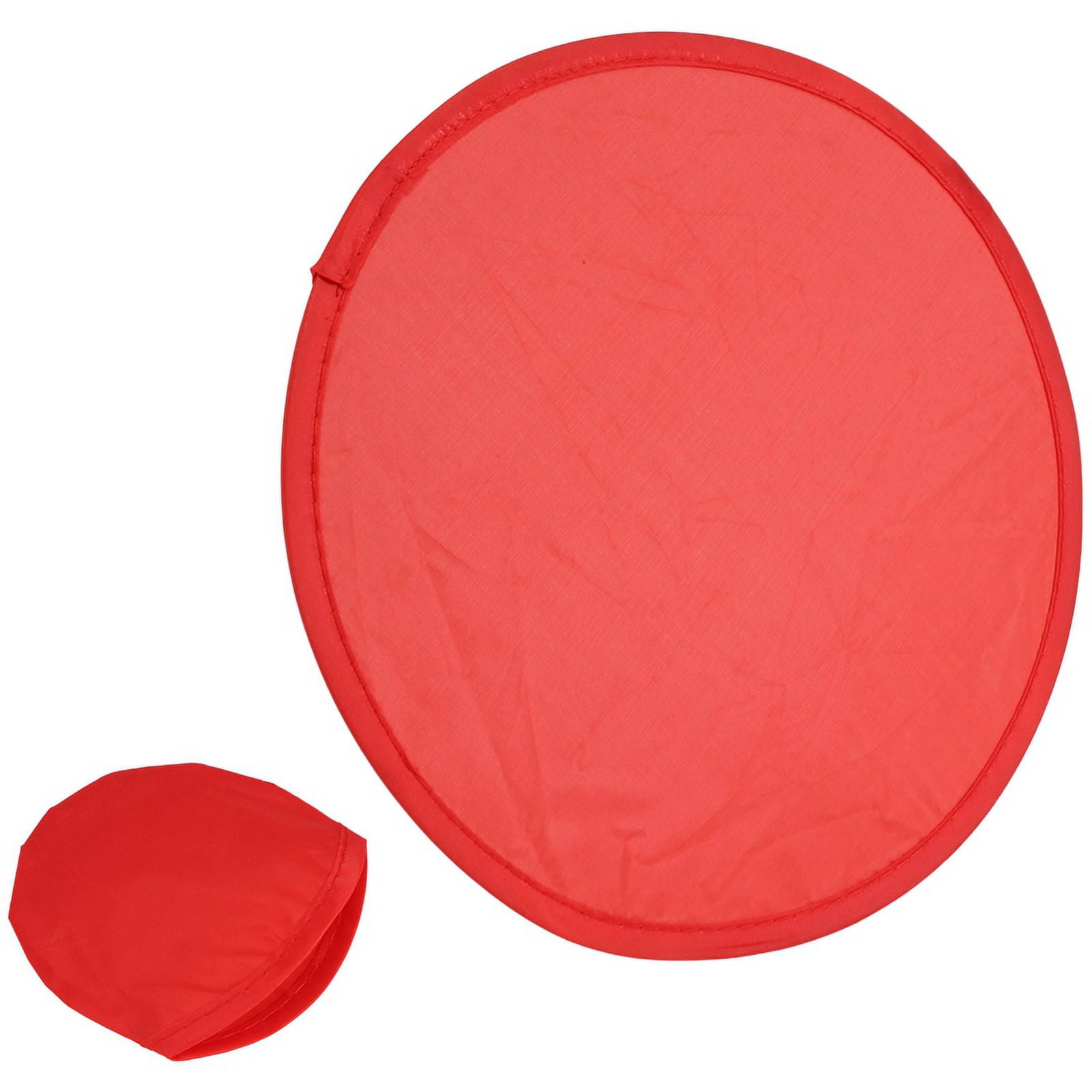 Foldable Round Fan-Red - Walmart.com