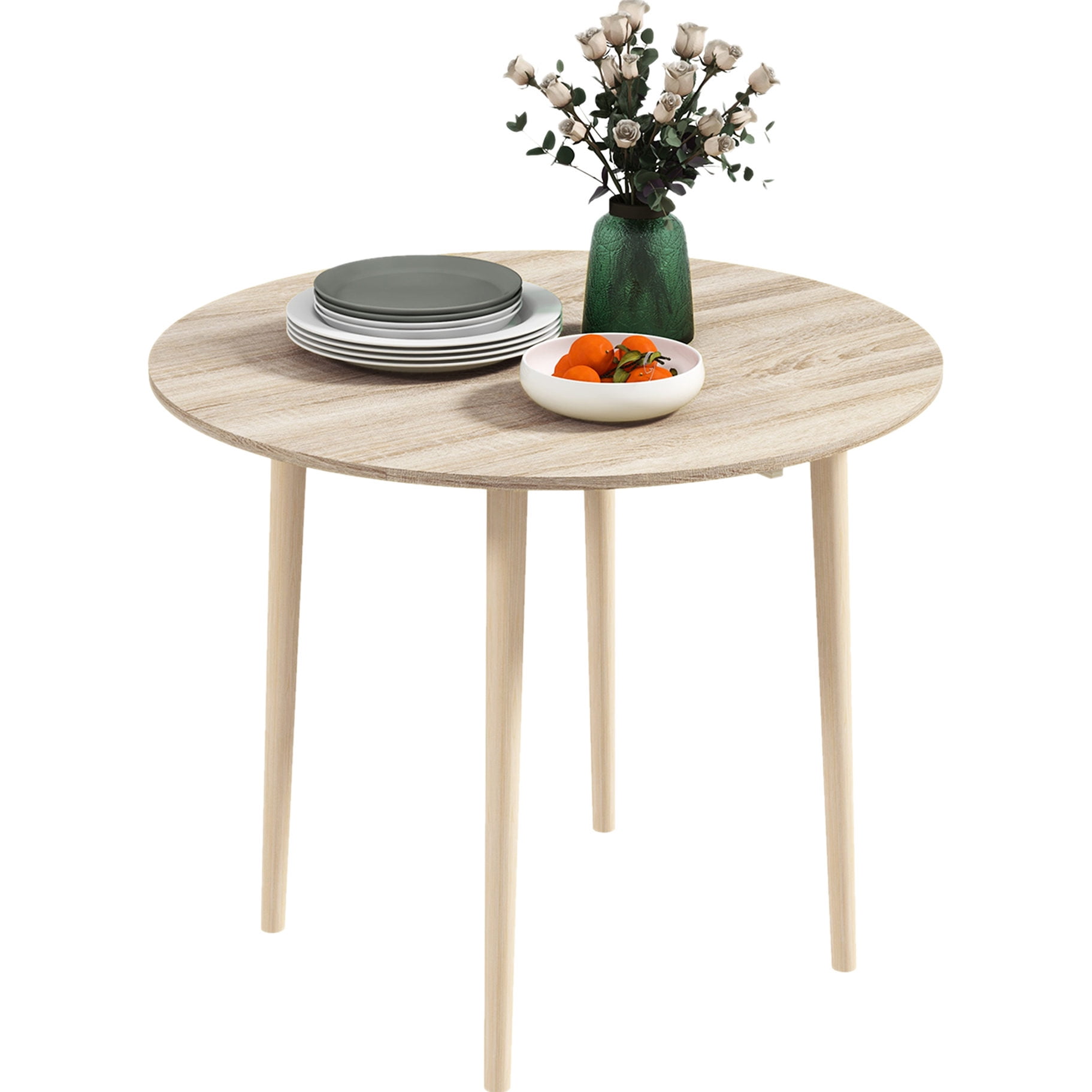 Foldable Round Table | Adapts to Home Office Needs | Solid Foundation ...