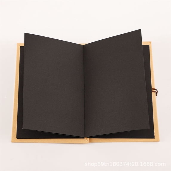 Foldable Scrapbook Album for Photos, Expandable Memory Book with ...