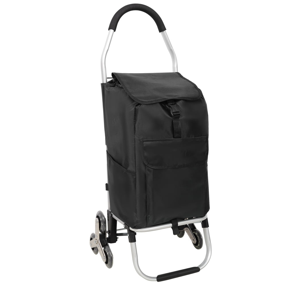 40L Heavy Duty Stair-Climbing Foldable Shopping Cart for Laundry ...