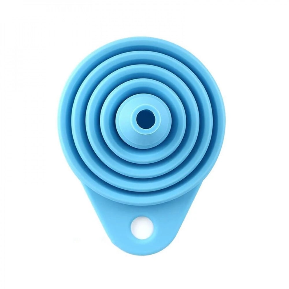 Foldable Silicone Funnel Kitchen Large Small Food Grade Funnel ...