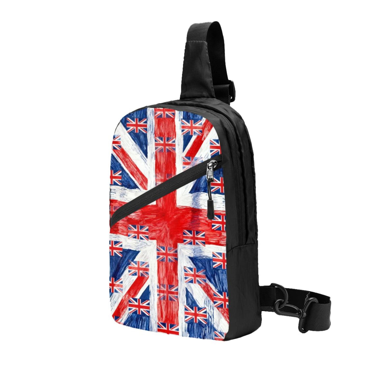 Foldable Sling Backpack Packable Daypack Uk Flag Union Jack Collapsible ...