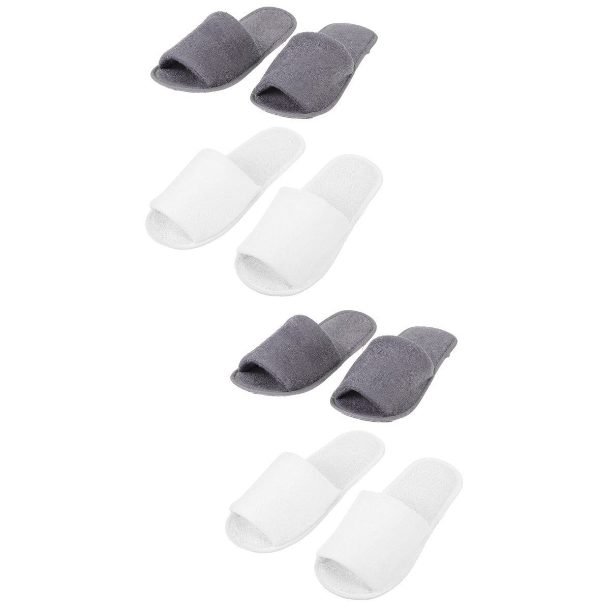 Foldable Slippers Hotel for Spa Women's Miss 4 Pairs Universal Supplies ...