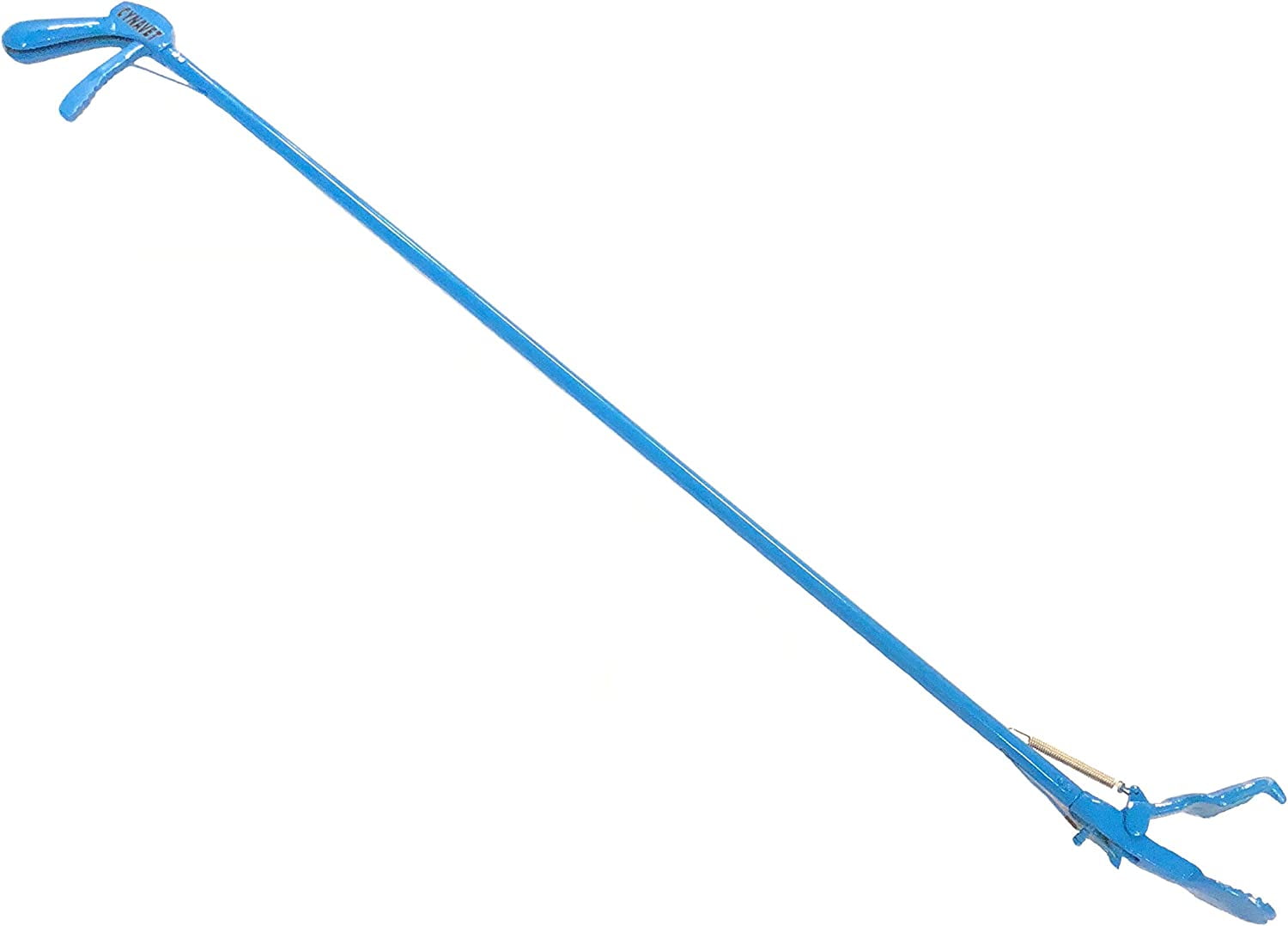 Foldable Snake Catcher, Reptile Grabber, Blue Coating, 60" Length ...