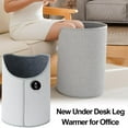 Foldable Space Heater Rollable Foot Warmer Office Heater under Desk ...