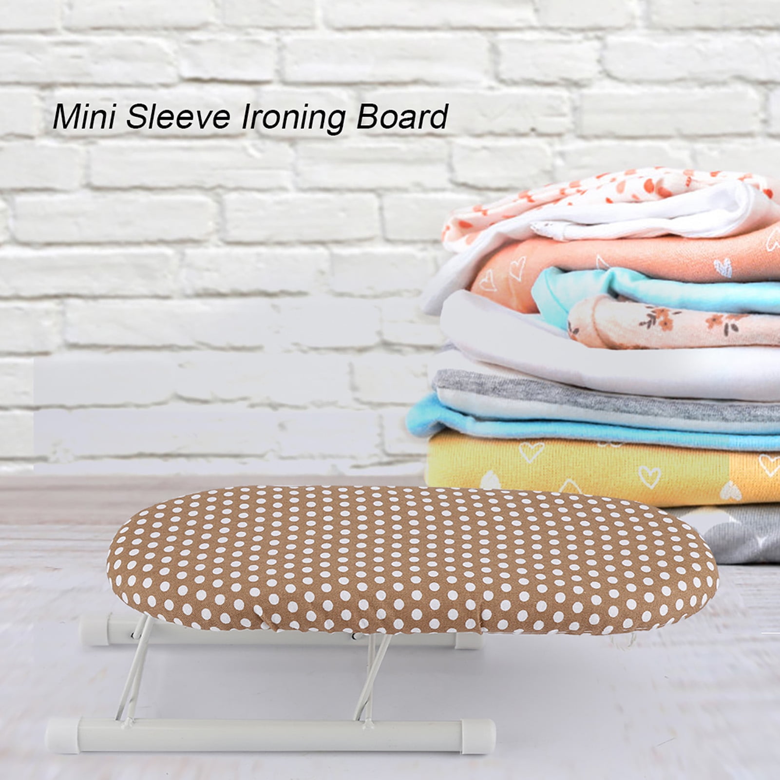 Foldable Space Saving Mini Ironing Board Home Travel Sleeve Cuffs ...