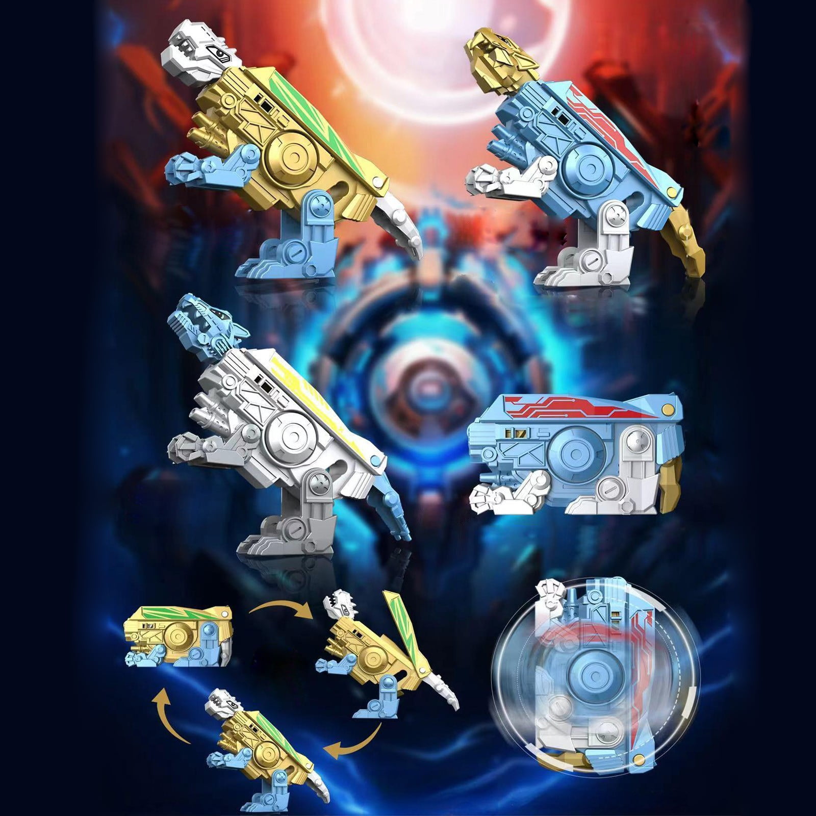 Foldable Spinning Fidget Toy Set | Gyroscope Finger Exercise Toy ...