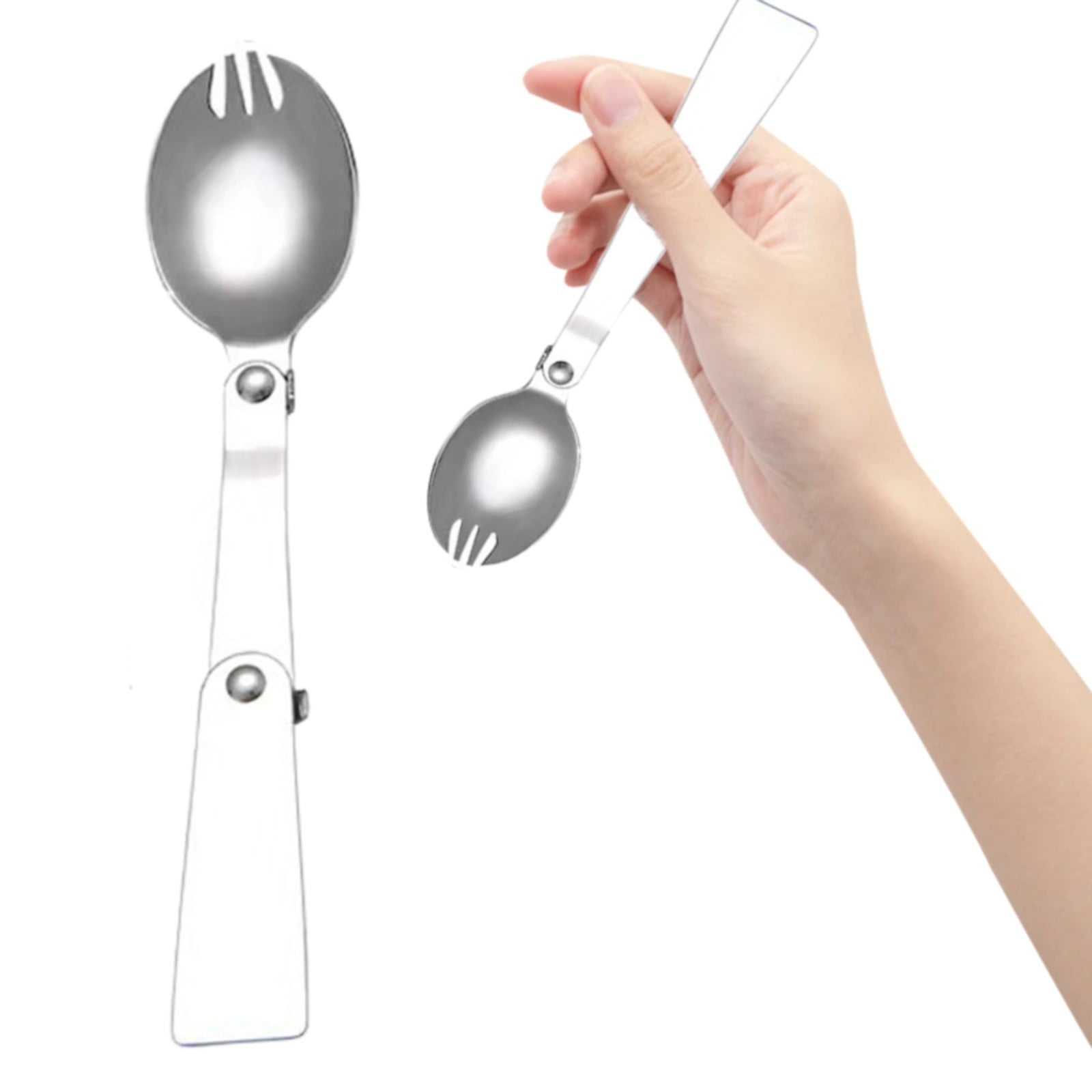 Foldable Spoons And Forks Are Suitable For Insulated Boxes Food Cans ...