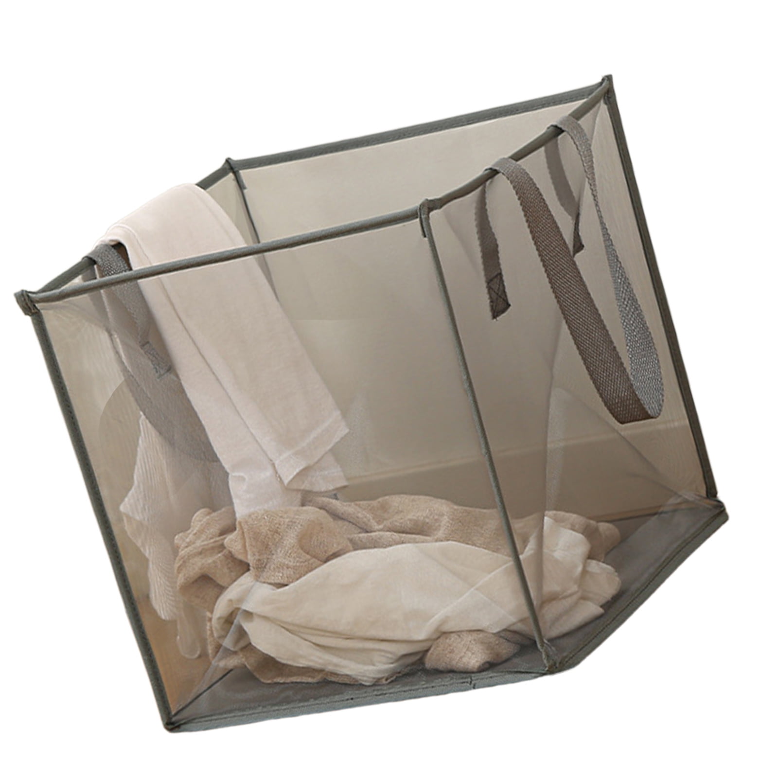 Foldable Square Laundry Basket Foldable for Space Saving Storage in ...