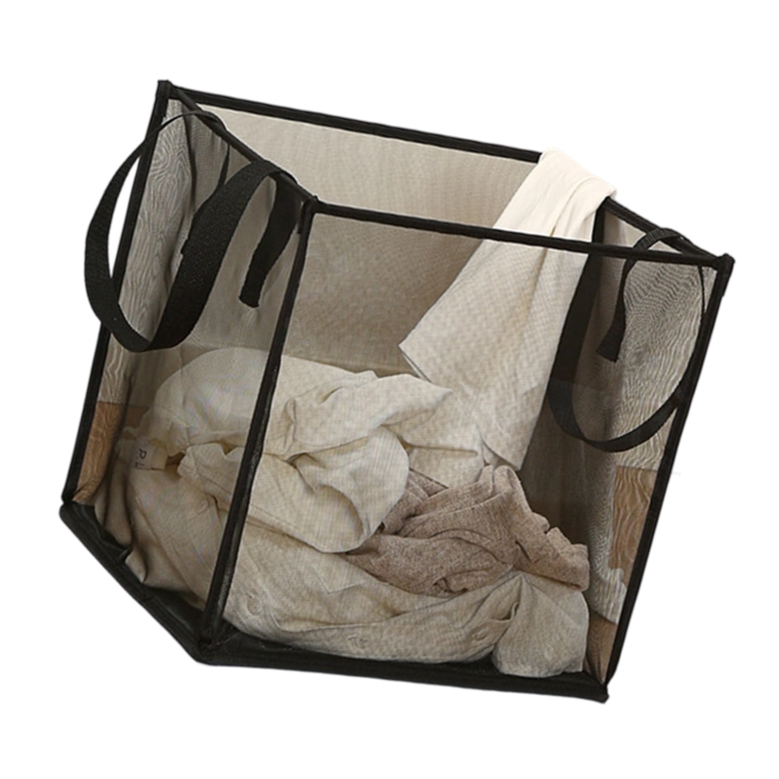Foldable Square Laundry Basket Foldable for Space Saving Storage in ...
