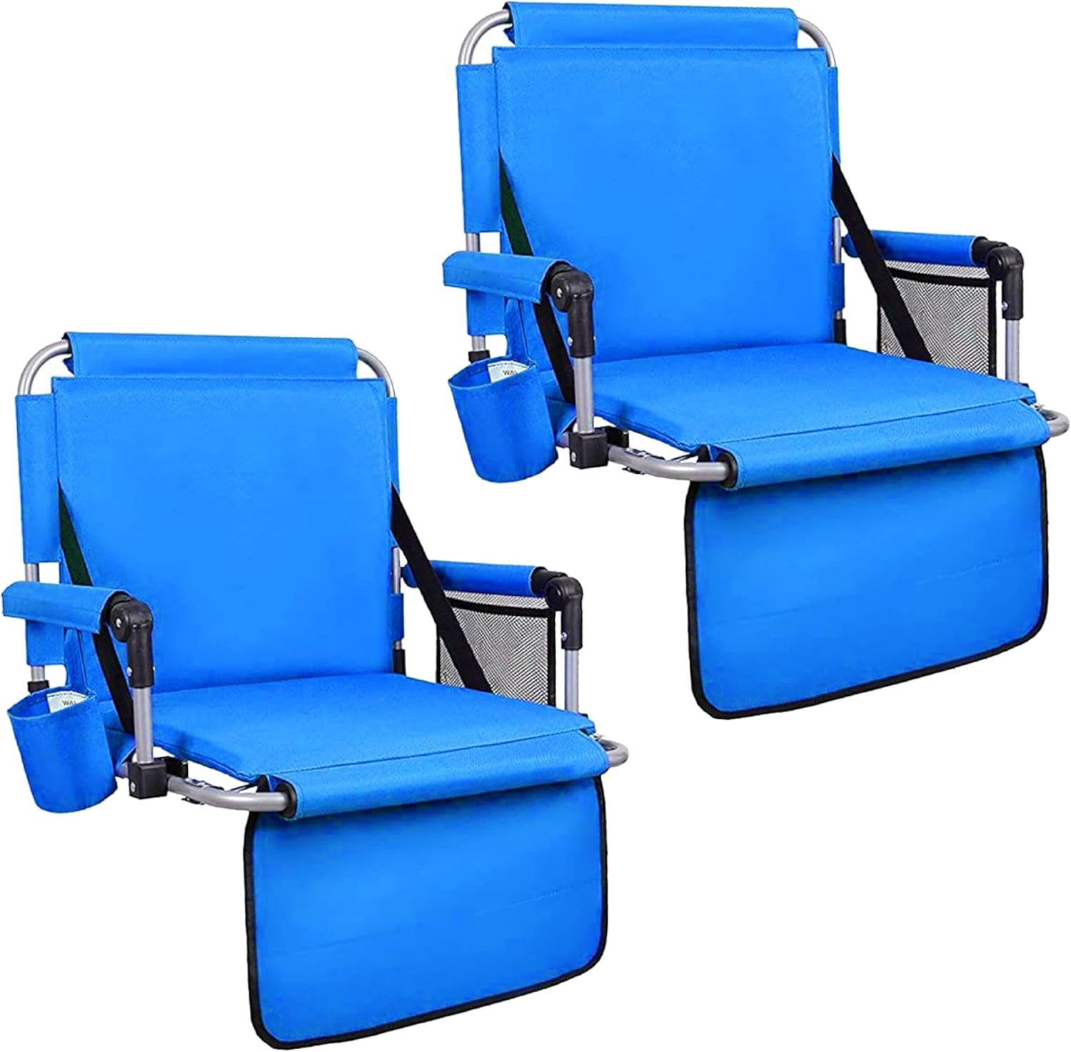 Foldable Stadium Seat Portable Folding Stadium Chairs Padded Bleacher ...
