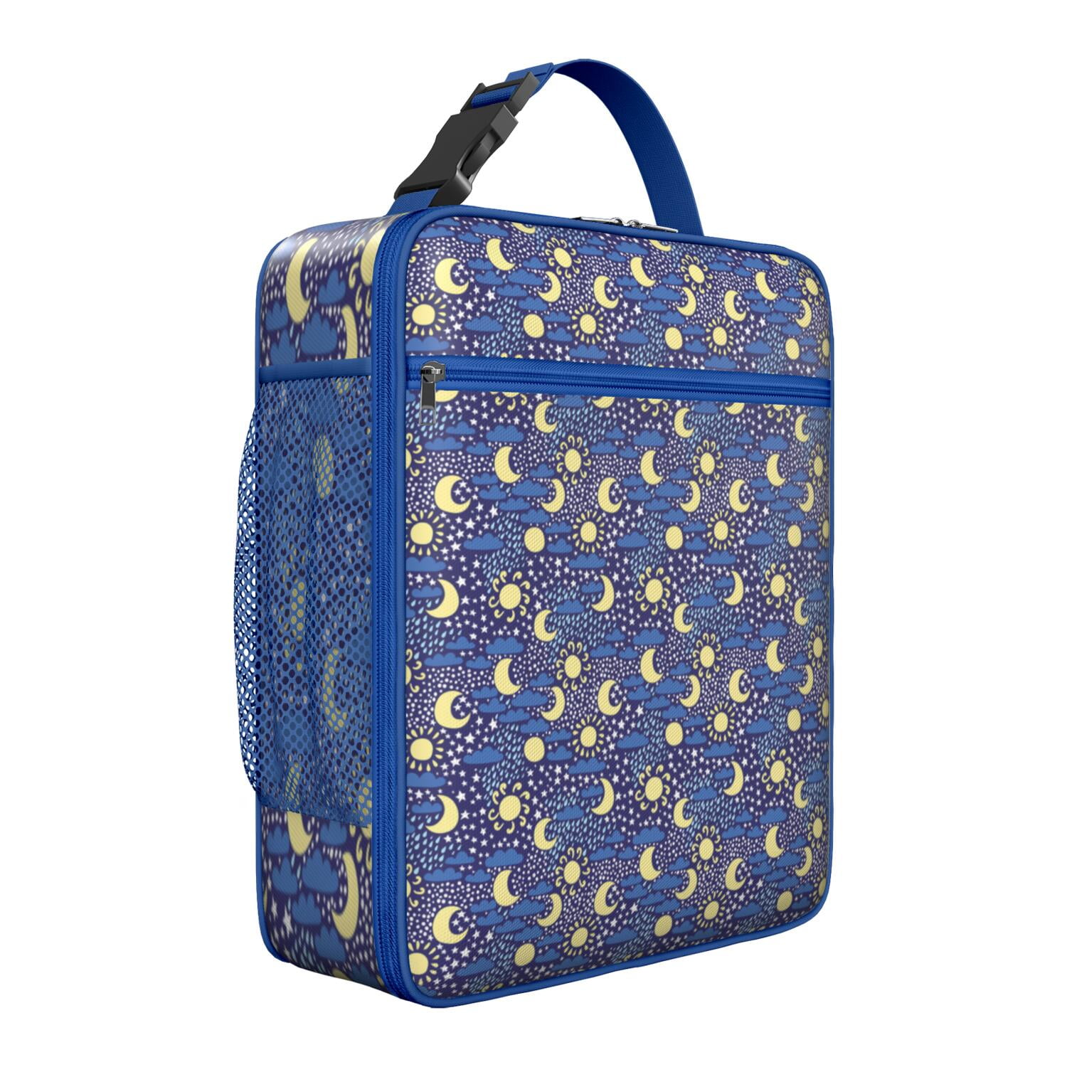 Foldable Starry Sky Lunch Bag - Thermal Insulated Tote with Zip Pocket ...