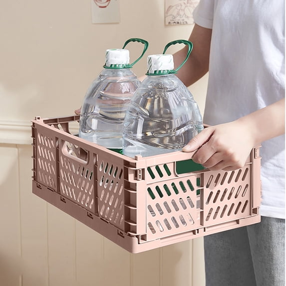Foldable Storage Basket | Desktop Organizer for Snacks, Stationery ...