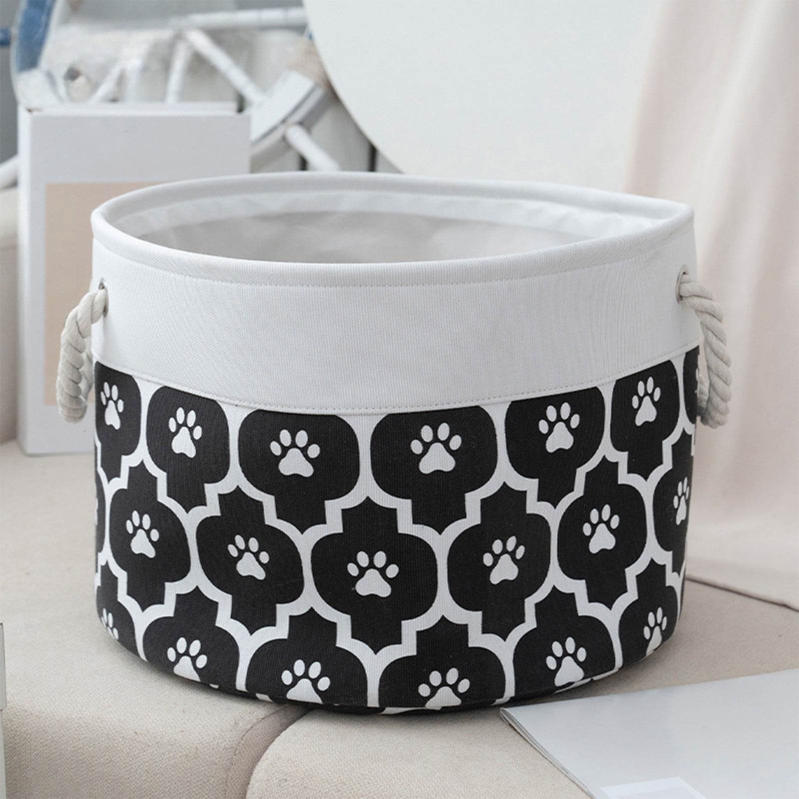Foldable Storage Basket for Home Organization - Stylish Cloth Storage ...