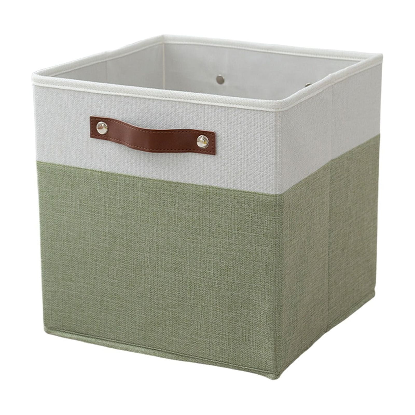 Foldable Storage Basket with Handle – Versatile Fabric Organizer for ...