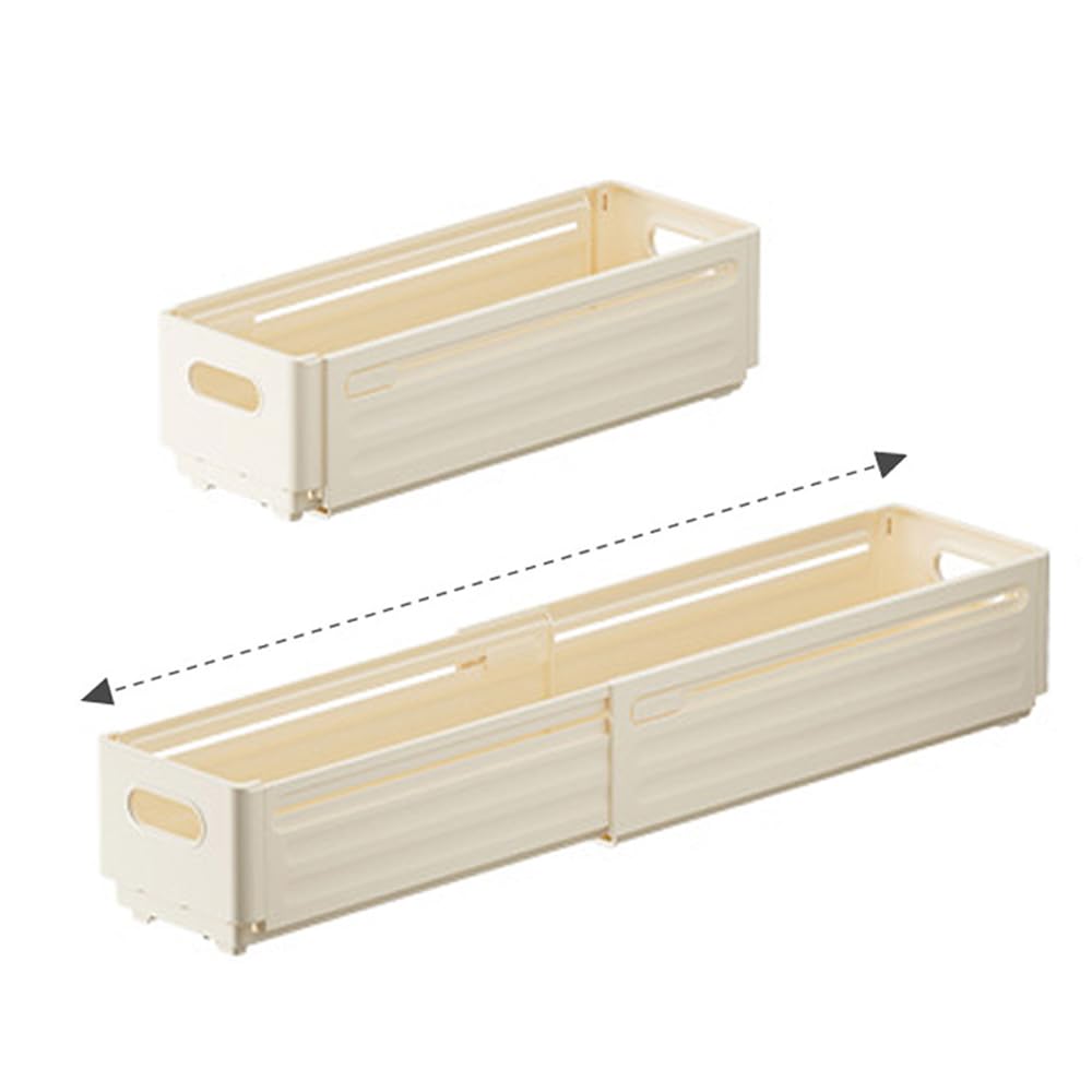 Foldable Storage Bins, 2 Pack Plastic Expandable Boxes for Organizing ...