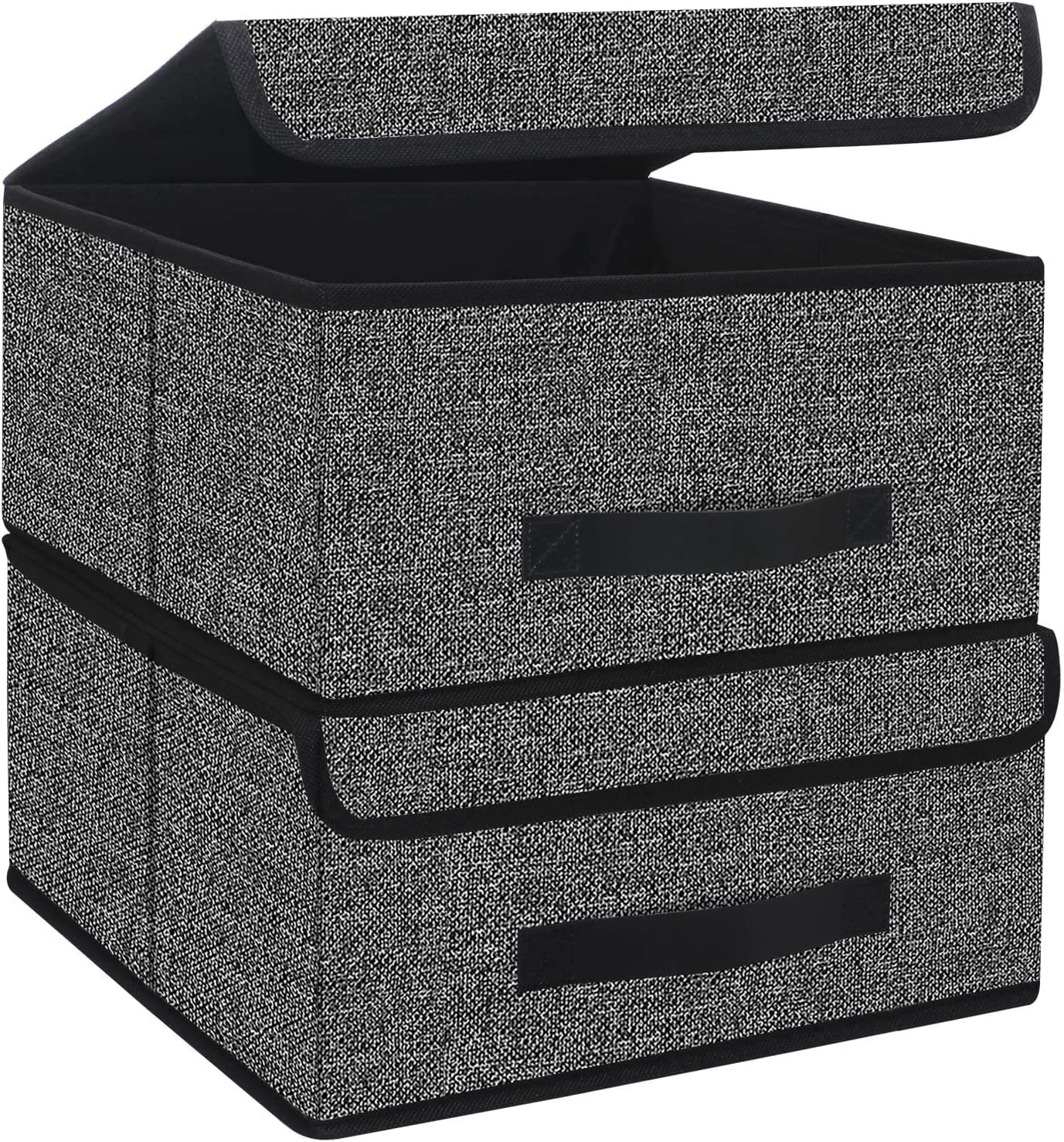 Foldable Storage Bins Cubes Boxes with Lid - Storage Box Cube Cubby ...