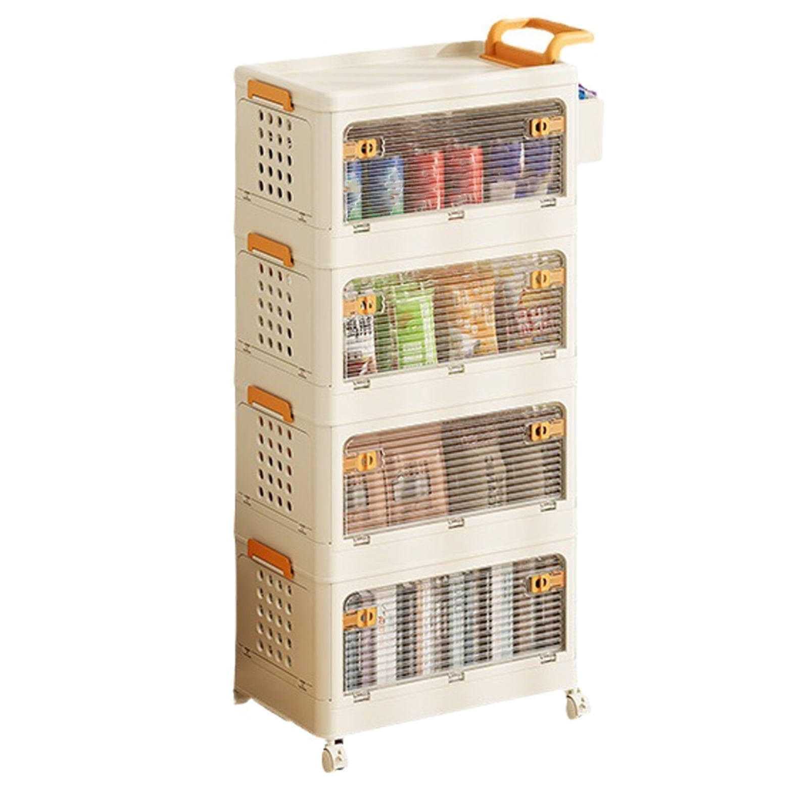 Foldable Storage Bins Strong Durable Portable Collapsible Organizers ...