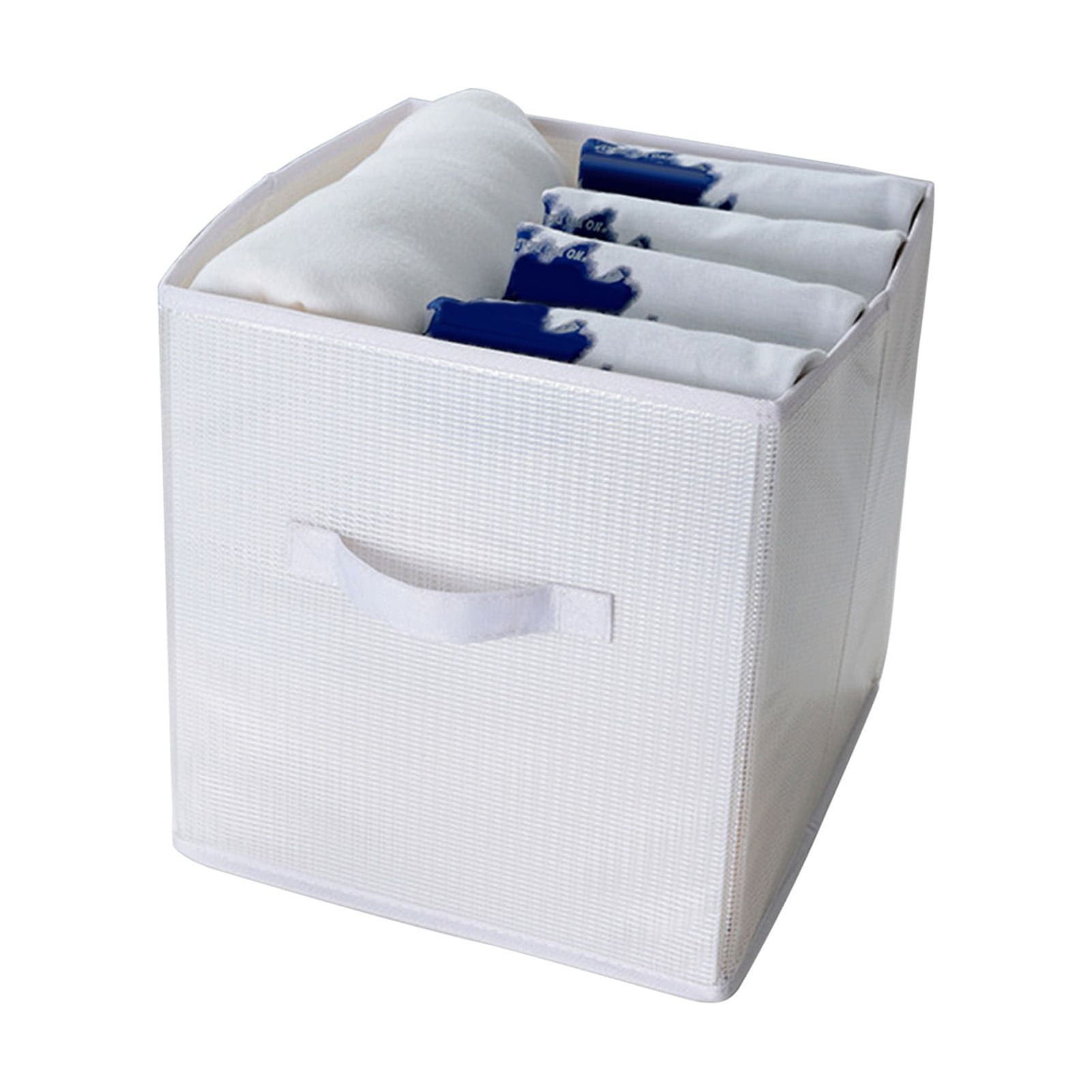 Foldable Storage Box - No Lid, Moistureproof, Collapsible Cube Shape ...