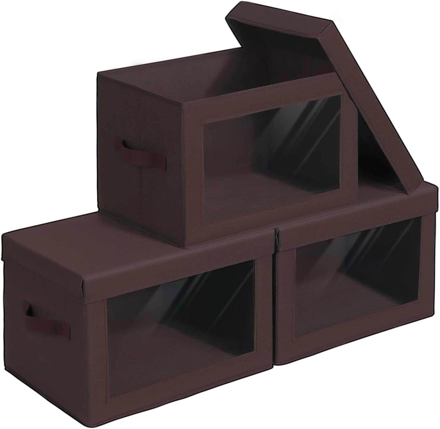 Foldable Storage Boxes with Clear Window - Clothes Organizers and ...
