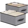 Foldable Storage Boxes, Fabric Storage Baskets with Handles, Cube ...