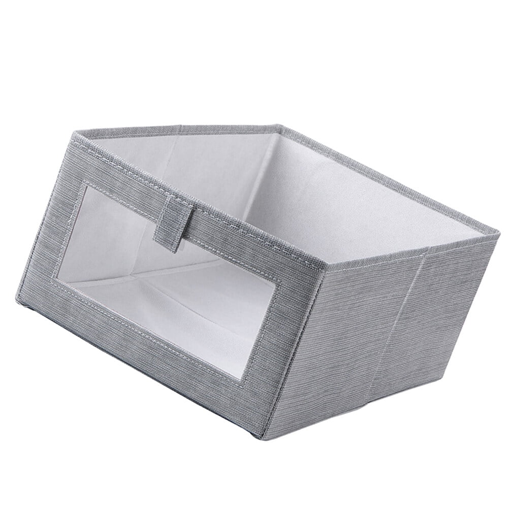 Foldable Storage Container without Lid Sundries Container Box Non-woven ...