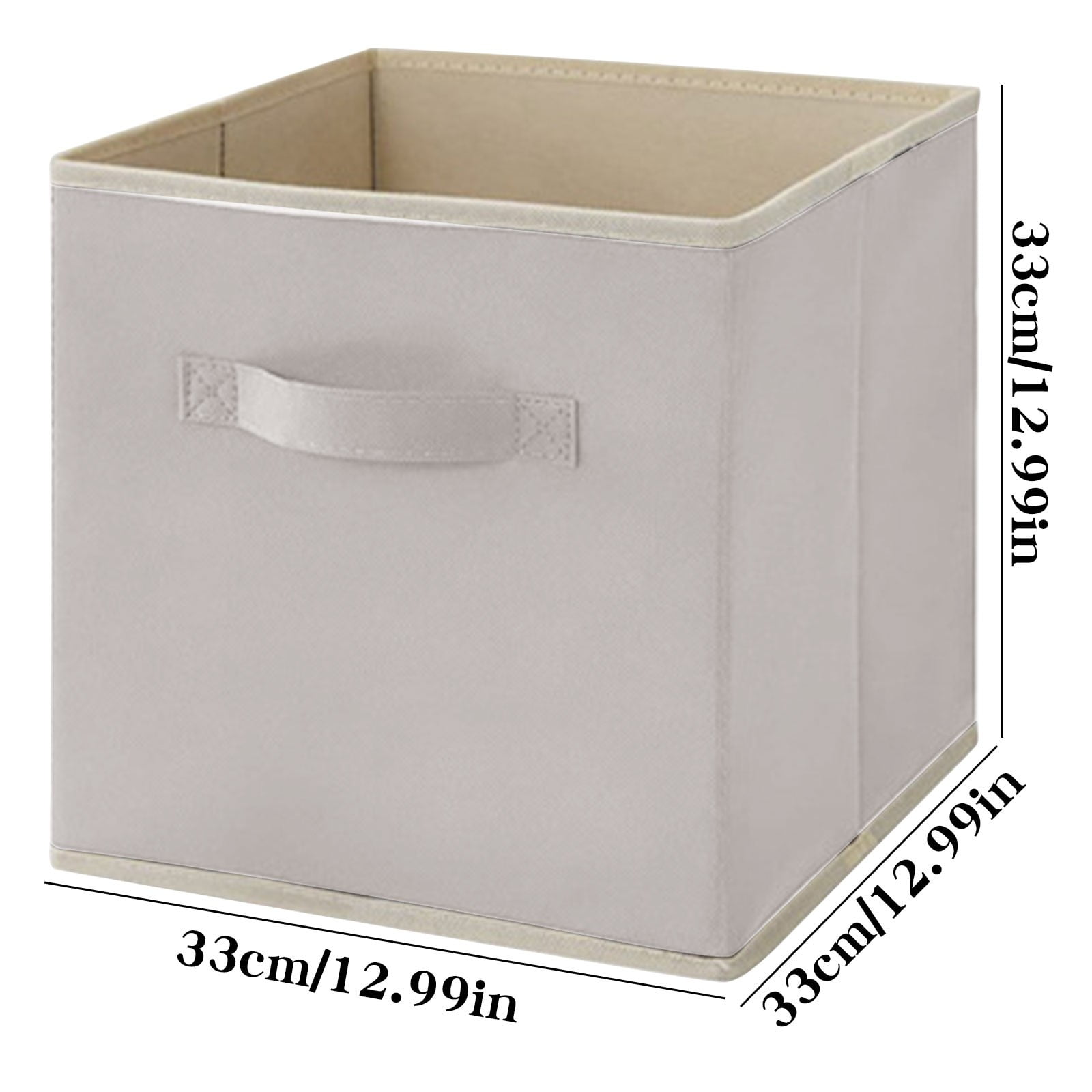 Foldable Storage Cubes Blanket Storage Cabinet Closet Organizer Bins ...