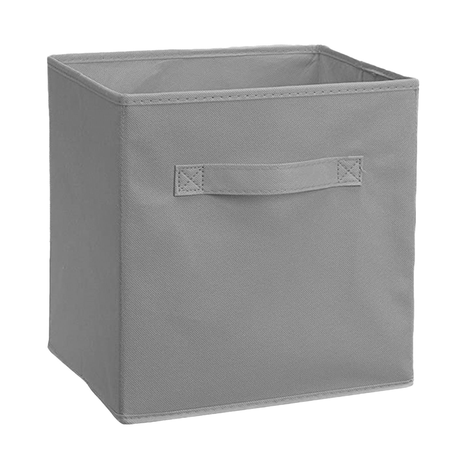 Foldable Storage Cubes Collapsible Storage Boxes With Handles Closet ...